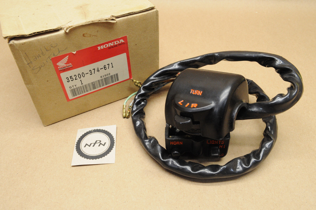 NOS Honda CB550 K1 CB750 K3-K5 Turn Signal Horn Light Hi Lo Handlebar ...
