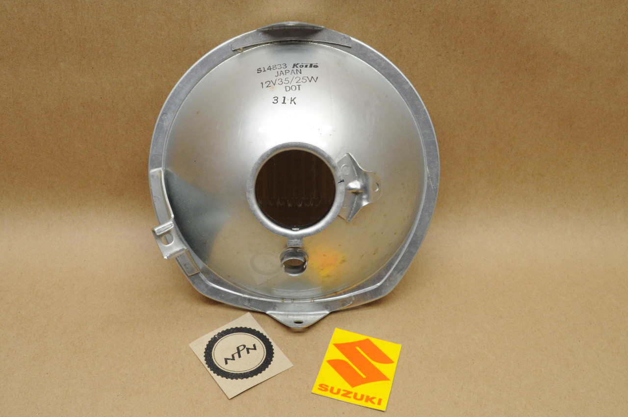 NOS Suzuki T250 T305 T350 T500 TC305 Headlight Unit 35121-15610 - NOS ...