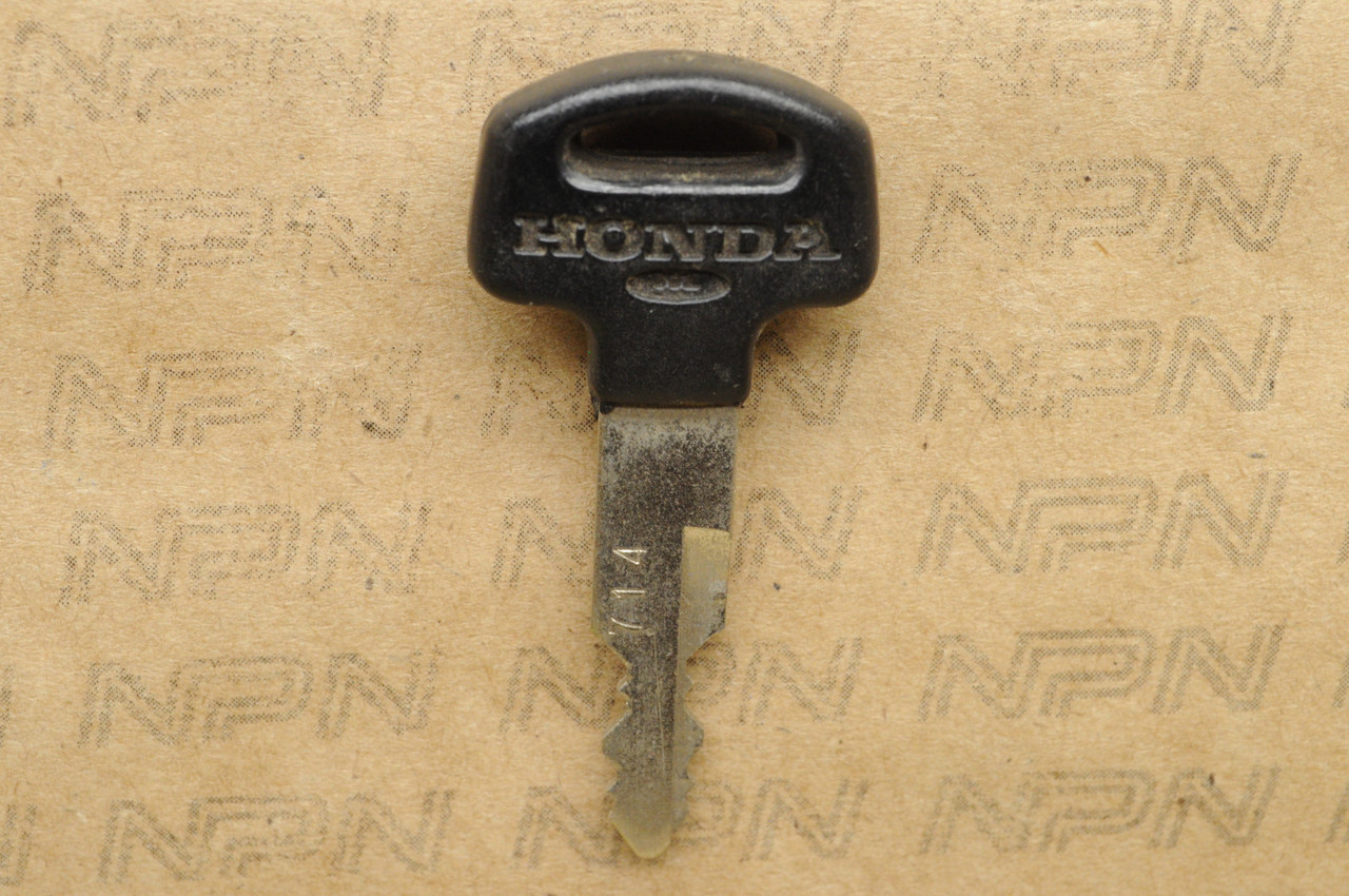 NOS Honda OEM Ignition Switch & Lock Key #714 - NOS Parts NOW