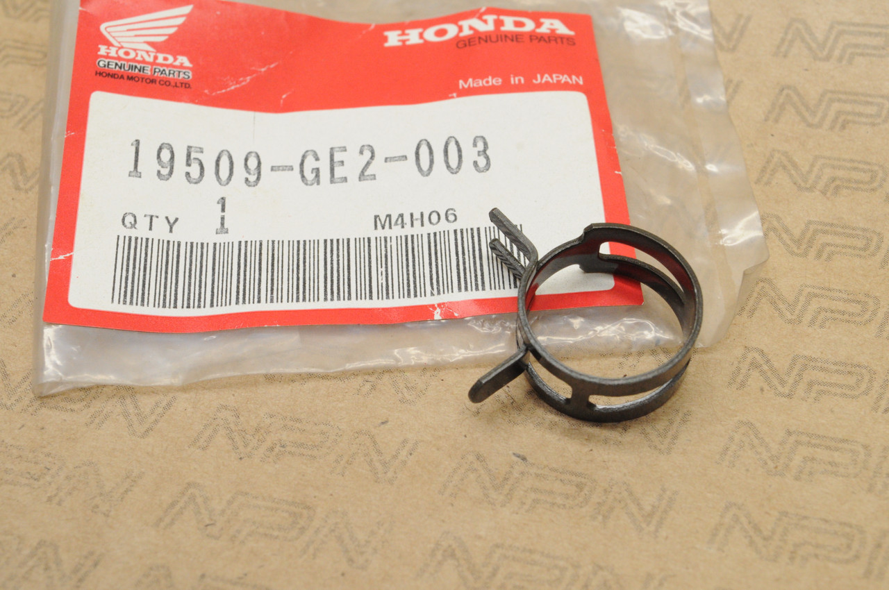 NOS Honda CBR1000 CH150 GL1200 NT650 VT500 Tube Band Clamp (D19) 19509 ...
