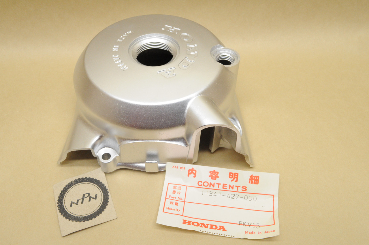 NOS Honda XL185 S XR185 S XR200 Left Crankcase Clutch Cover 11341-427 ...