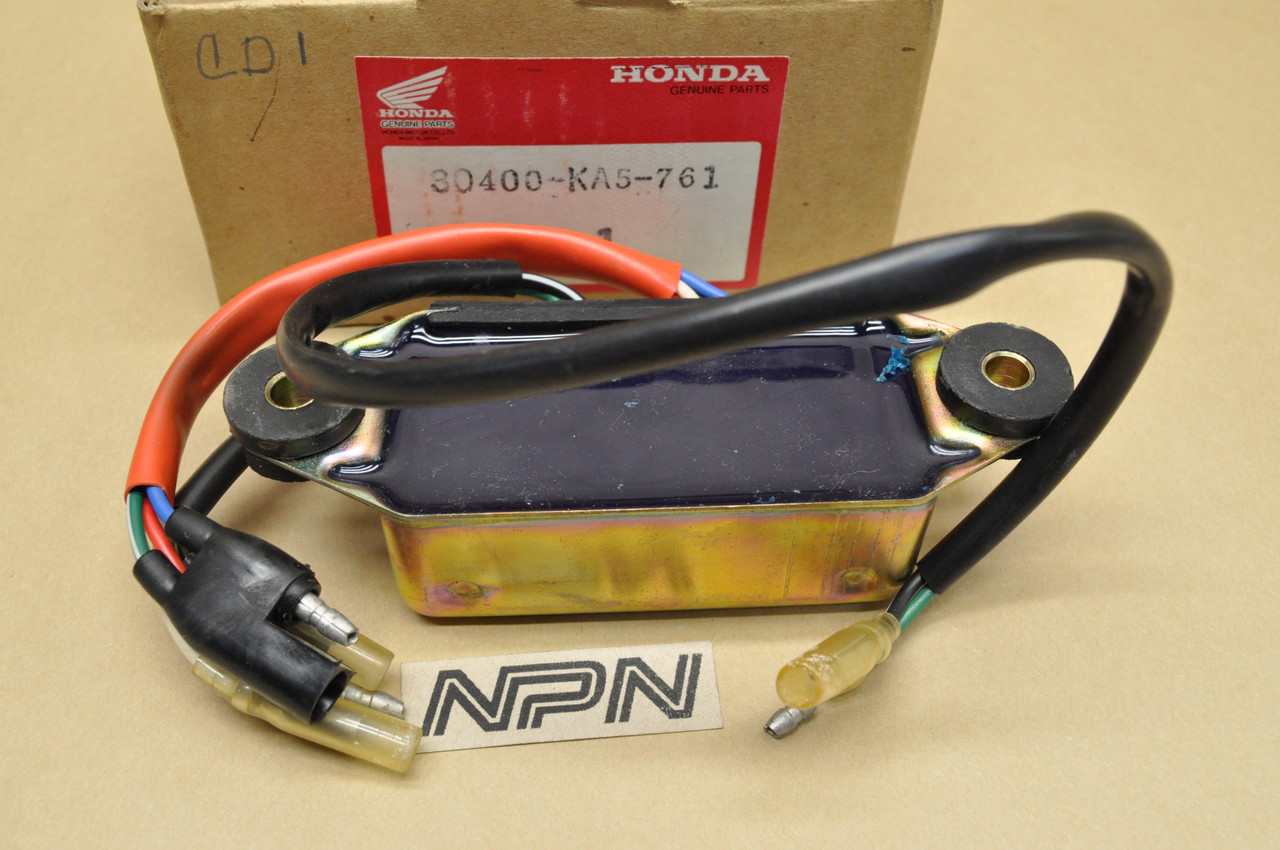 NOS Honda 1985 CR500 R Kokusan CDI Box Ignition Control Module 30400-KA5-761 - NOS Parts NOW