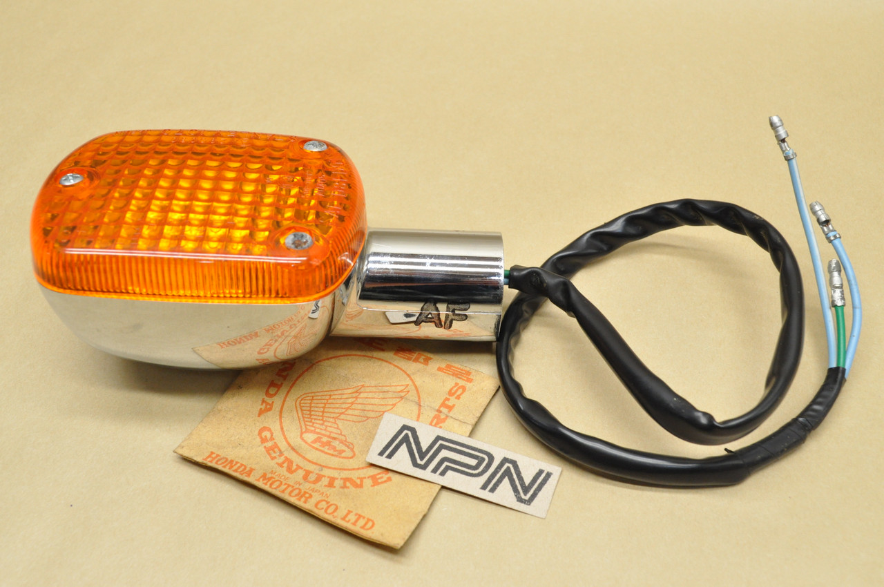 NOS Honda CB550 CB650 VF1100 VF700 VF750 Turn Signal Blinker Assy 33400 ...