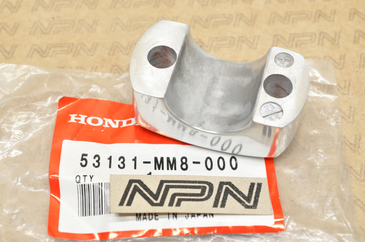 NOS Honda VF750 VT1100 VT600 VT750 Shadow Upper Holder Clamp 53131-MM8 ...