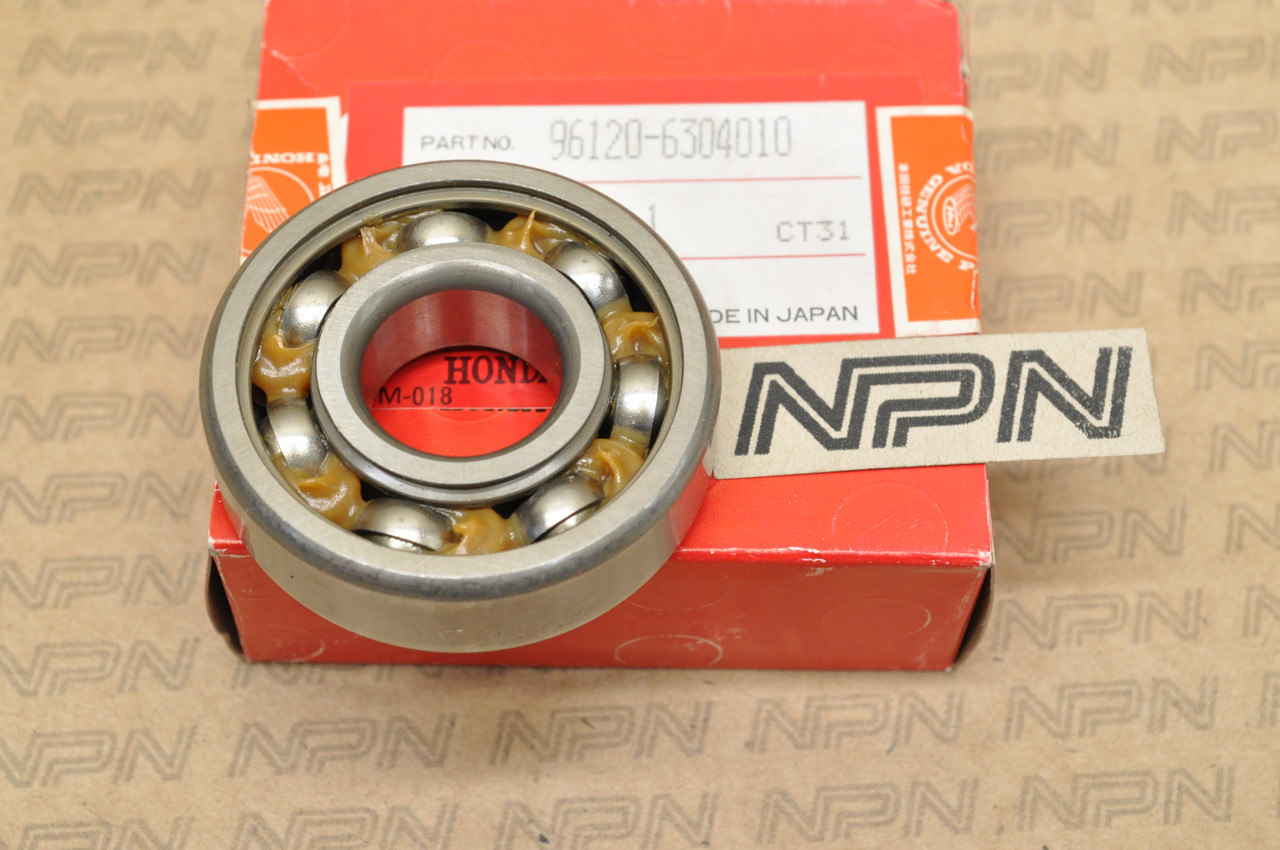 NOS Honda CB450 CB72 CB750 CL450 CL77 CR125 MR175 SL350 Bearing 96120 ...