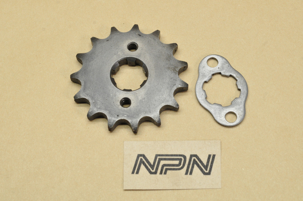 Vintage Used OEM Honda 1993-96 EZ90 Cub Drive Sprocket & Retainer 23801 ...