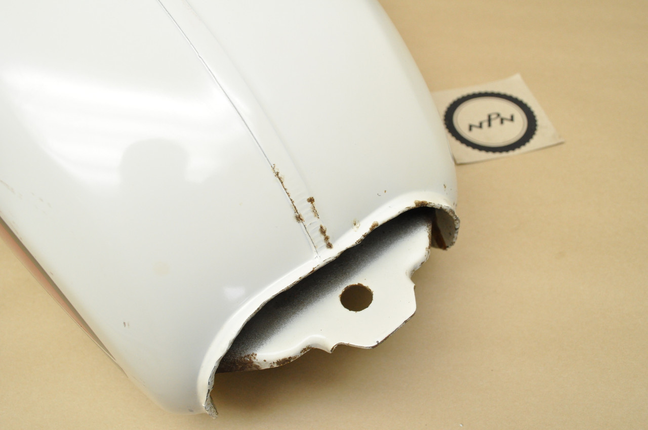 NOS Honda 1972 CB100 K2 Fuel Gas Tank in Scarlet Red 17500-107-780 MC ...