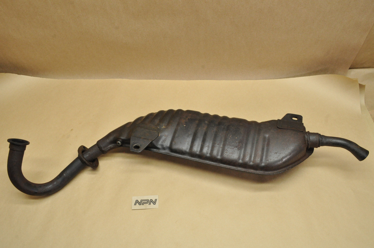 Vintage Used OEM Honda ST90 K0-K2 Exhaust Muffler HM128 18100-128-672 ...