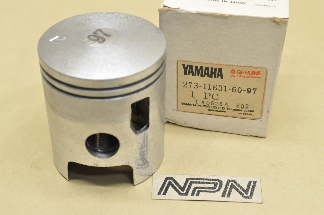 NOS Yamaha 1971 CS3 1972 CS5 Standard Size Piston 273-11631-60-97 - NOS ...