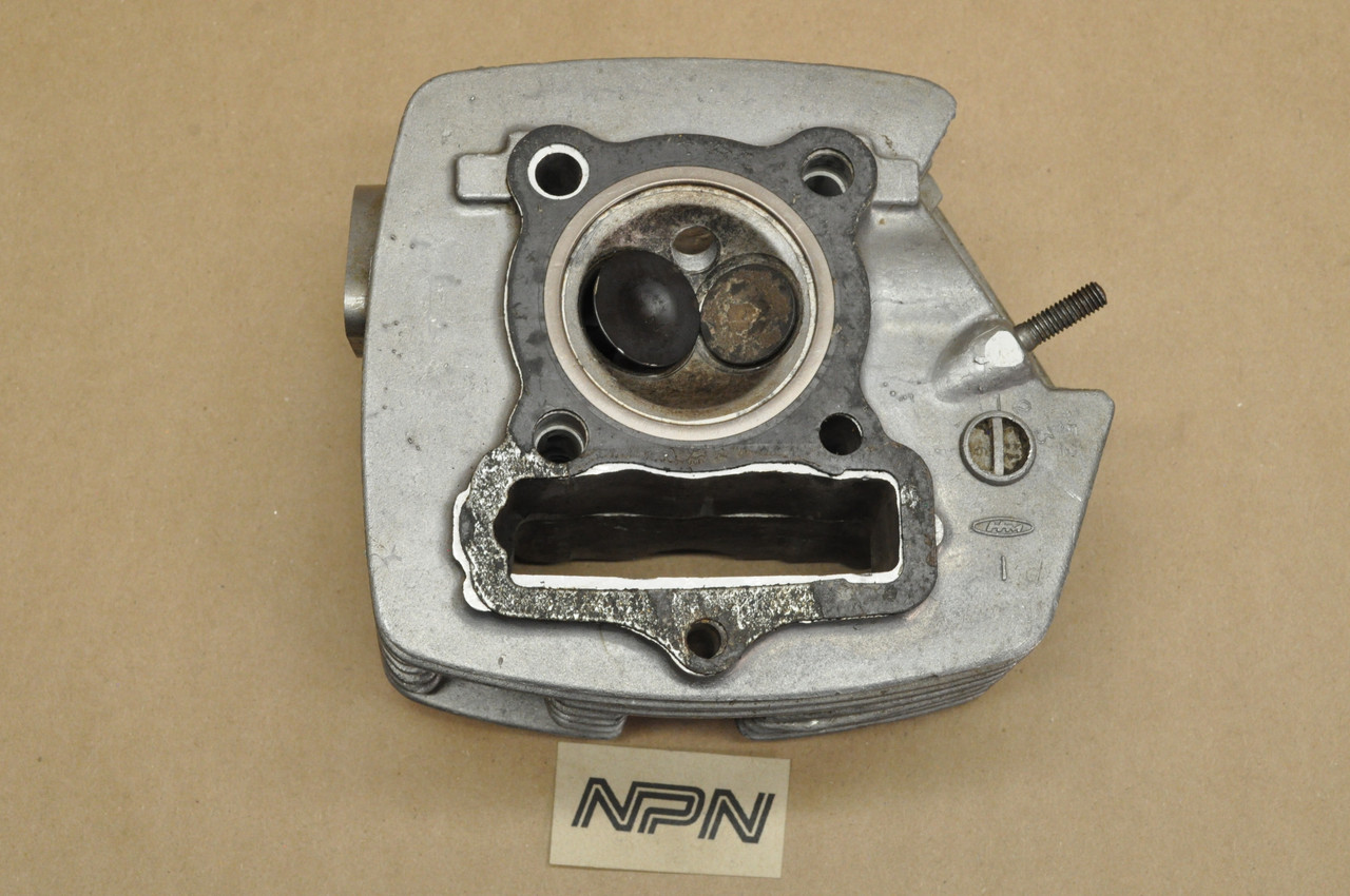 Vtg Used OEM Honda XL75 XL80 XR75 XR80 Cylinder Head w/ Valves 12200 ...
