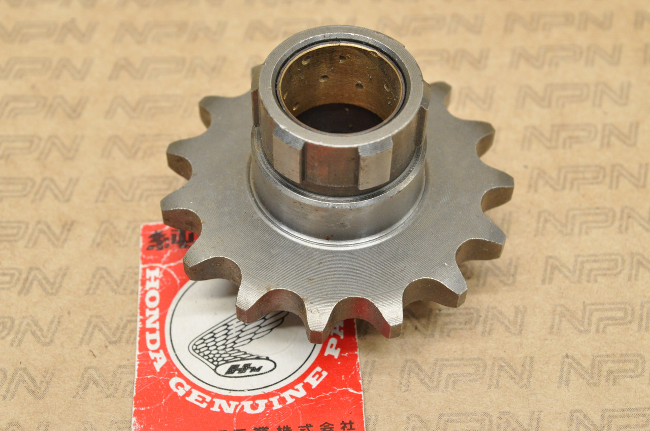 NOS Honda ATC110 ATC90 K0-78 CT90 K0-79 Front Drive Sprocket 15T 23800 ...