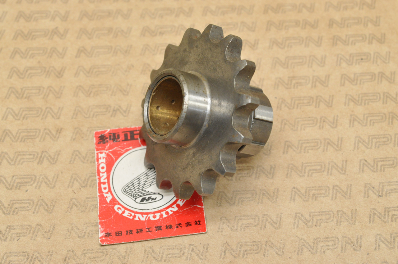 NOS Honda ATC110 ATC90 K0-78 CT90 K0-79 Front Drive Sprocket 15T 23800 ...