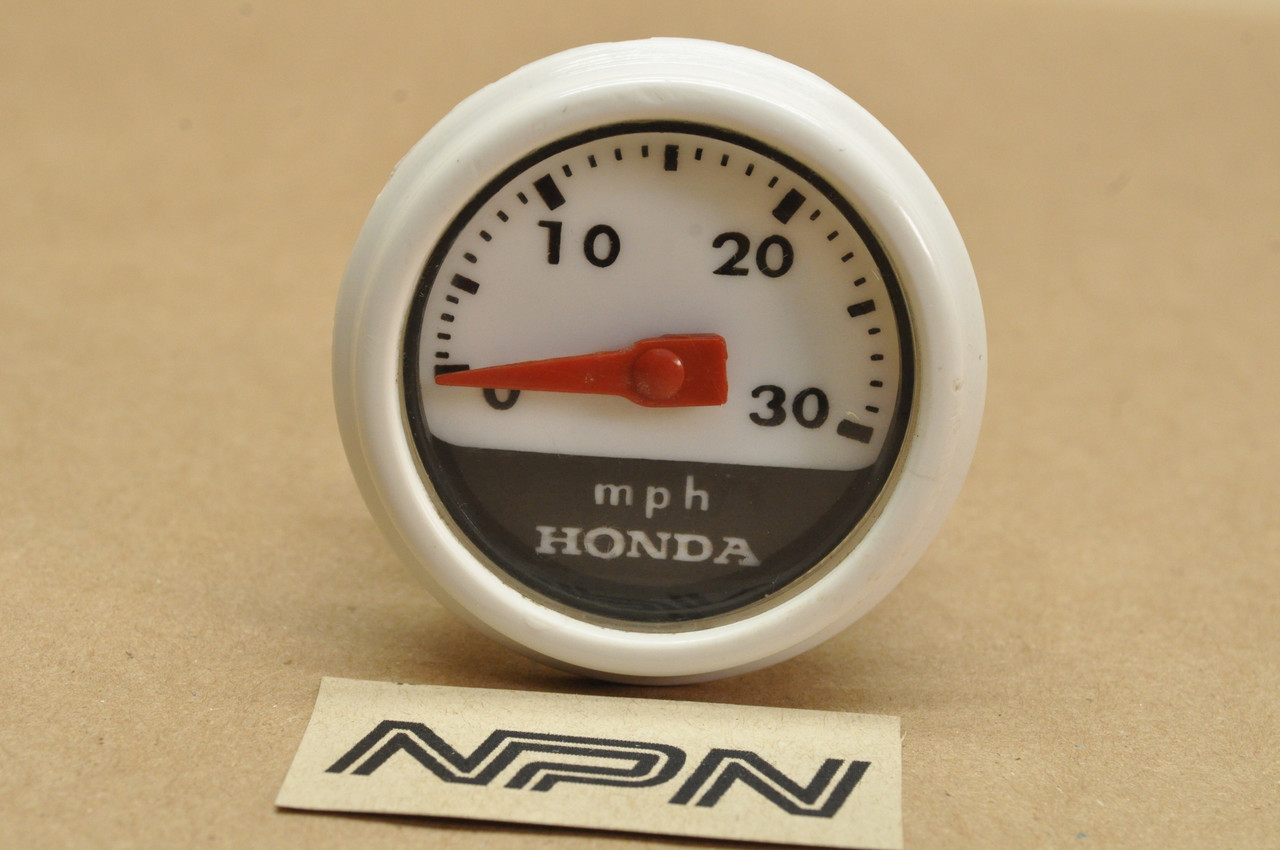 Vtg Used OEM Honda P50 Speedometer MPH Gauge 37200-044-602 - NOS Parts NOW