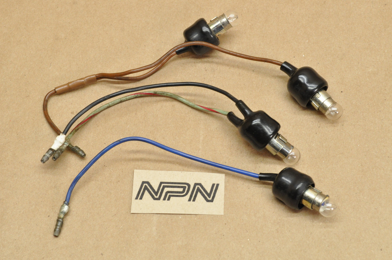 Vintage Used OEM Honda CB160 Speedometer Pilot Light Wire Harness 37200 ...