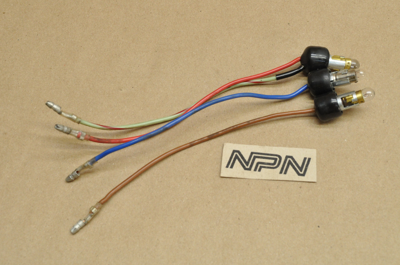 Vtg Used OEM Honda CA200 CT200 Speedometer Pilot Light Wire Harness ...