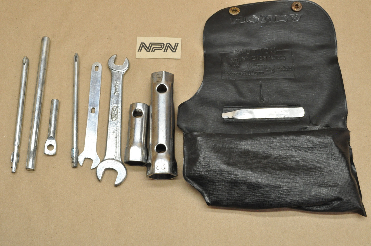 Vtg Used OEM Honda CT90 K1-K3 Tool Kit w/ Bag Wrench Screwdriver 89010 ...