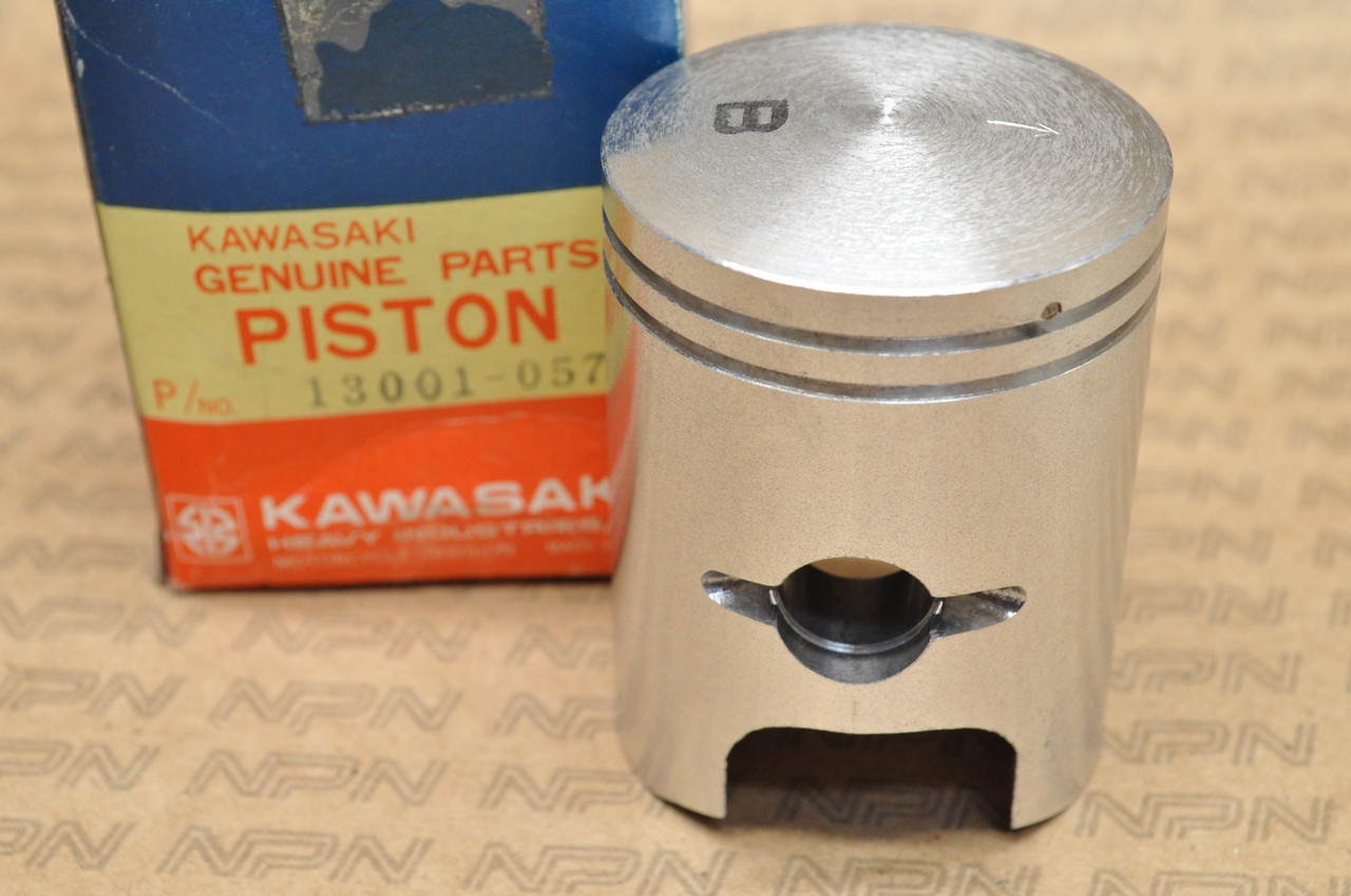 NOS Kawasaki G3 G4 G5 KD100 KE100 KH100 KM100 Standard Size Piston ...