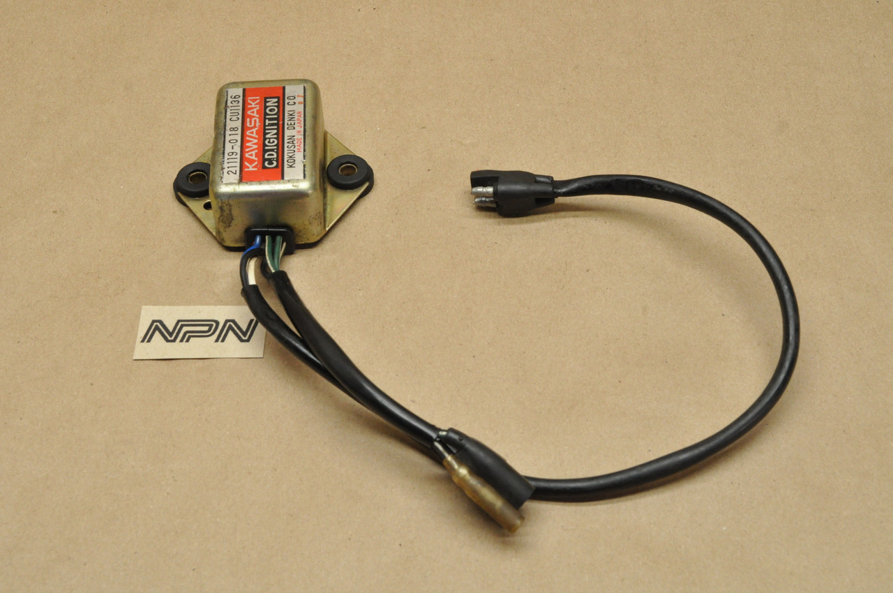 Vintage Used OEM Kawasaki 1974-79 KX125 KX250 CDI Box Ignition Unit ...