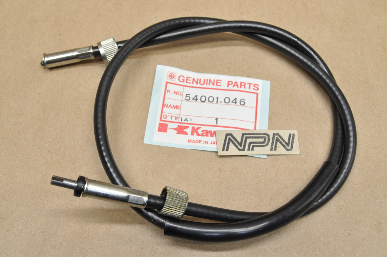 NOS Kawasaki KE125 KE175 KS125 Speedometer Speedo Cable 54001-046 - NOS ...