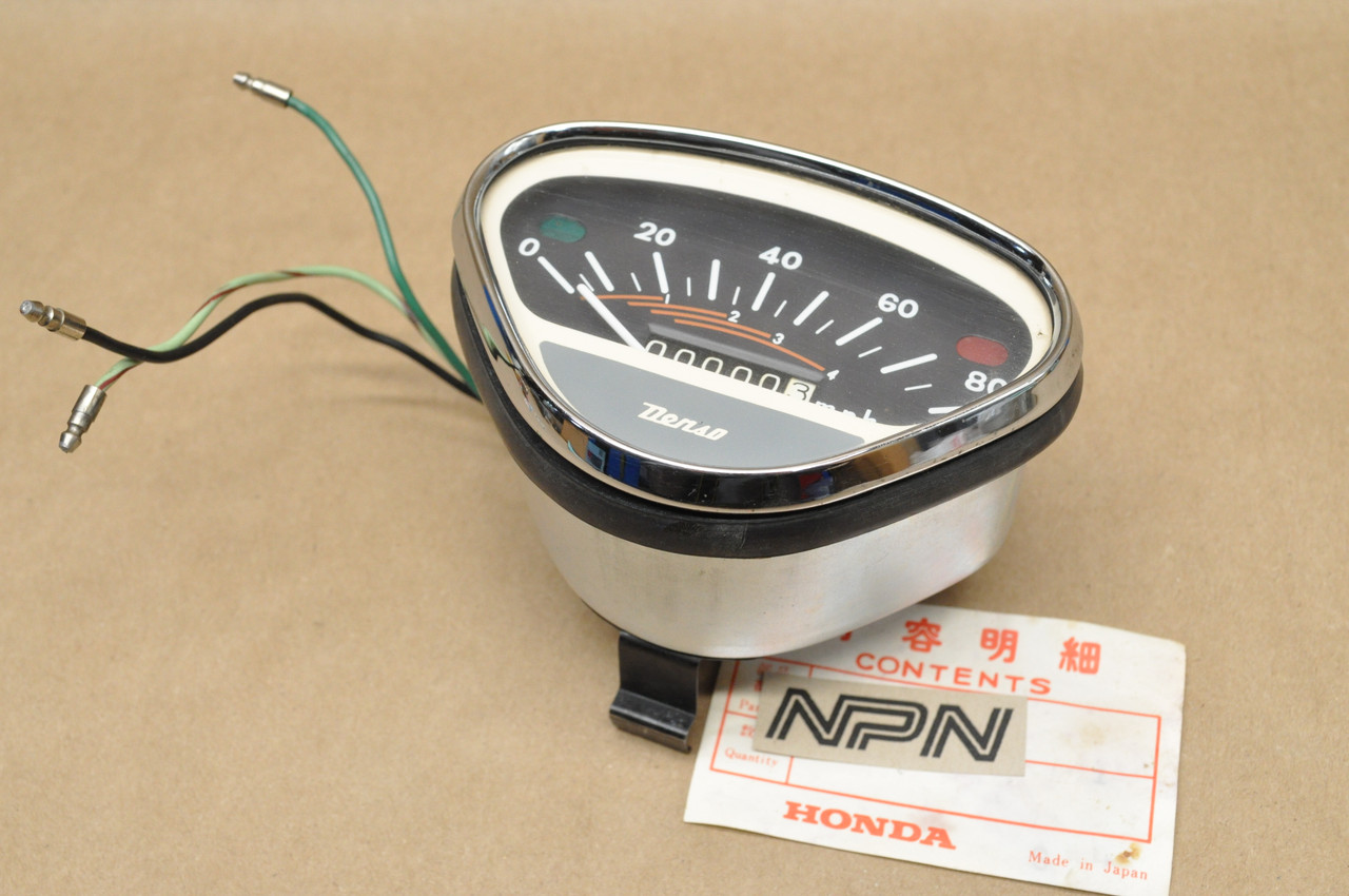 NOS Honda S90 Denso Speedometer Speedo MPH Gauge Meter 37200-028-670 ...