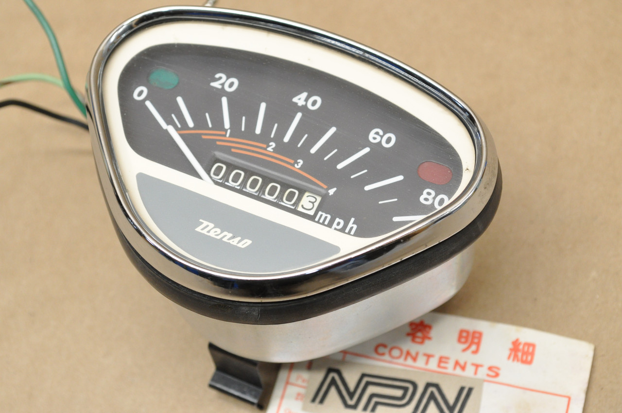 NOS Honda S90 Denso Speedometer Speedo MPH Gauge Meter 37200-028-670 ...