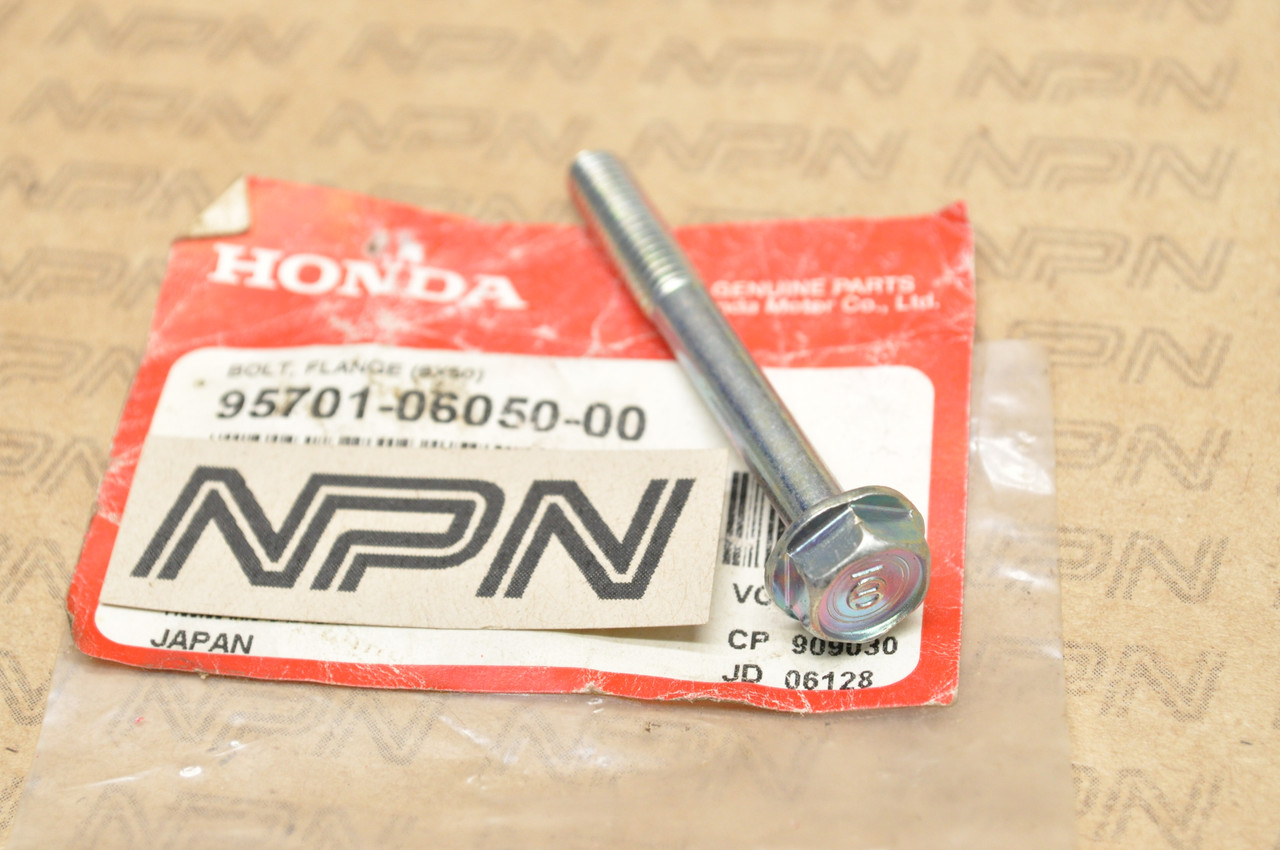 NOS Honda ATC200 CB750 CX500 SL350 TL250 VF750 XL350 XR250 Bolt 95701 ...