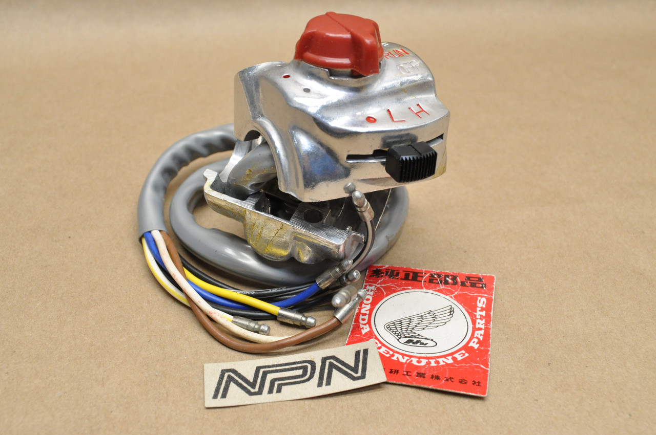 NOS Honda CB125 Stop Kill Run Light Handlebar Control Switch 35250-324 ...