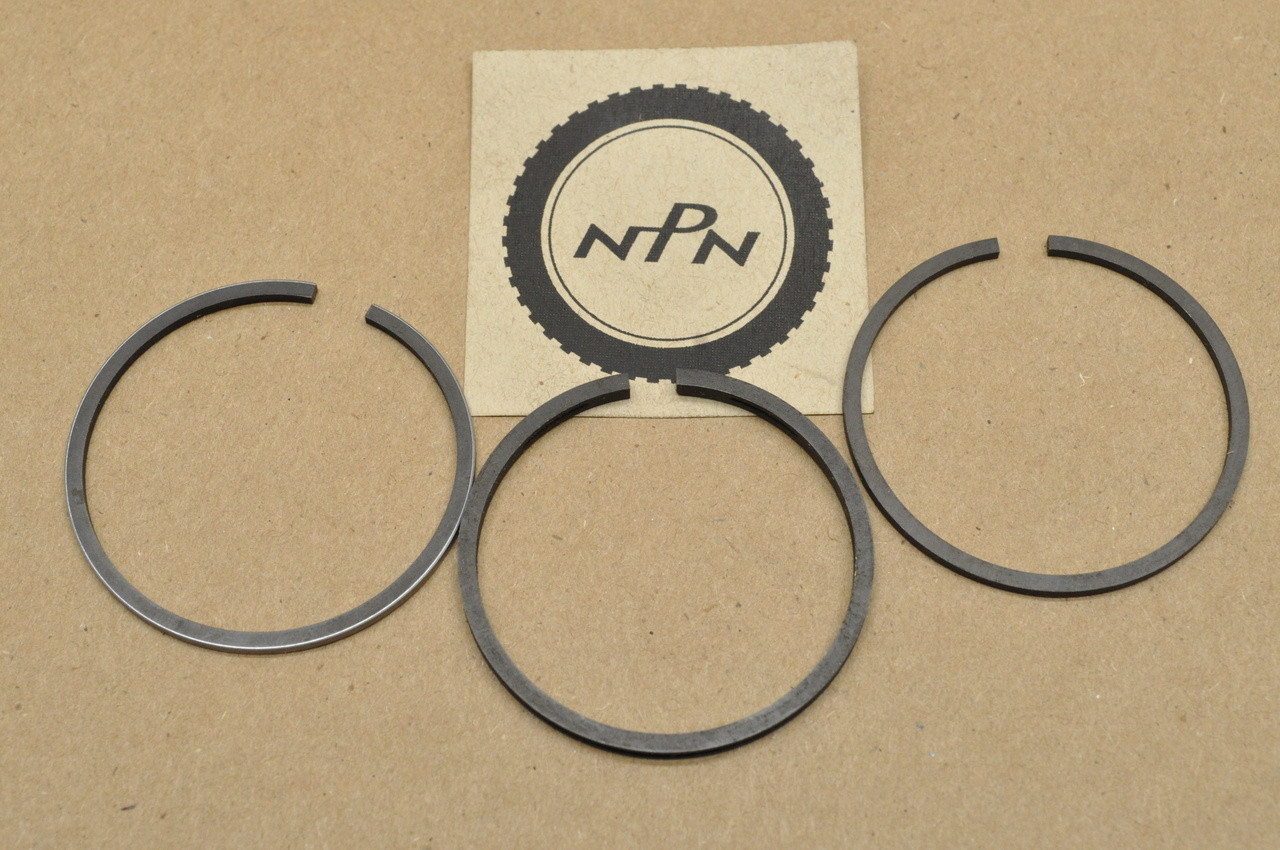 NOS Honda C100 C102 C110 Piston Ring Set 1.00 Oversize 13050-001-010 ...