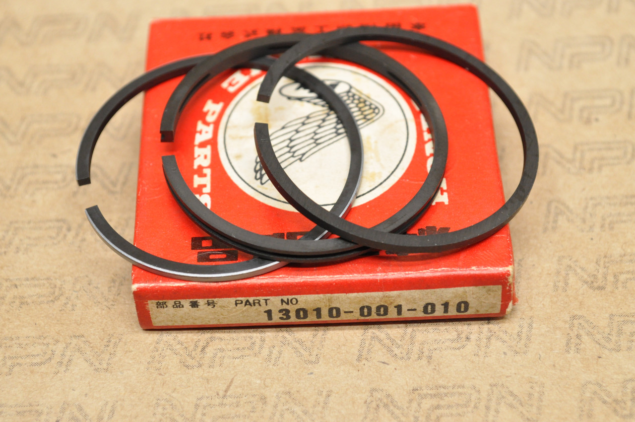 NOS Honda C100 C102 C110 Standard Size Piston Ring Set for 1 Piston ...