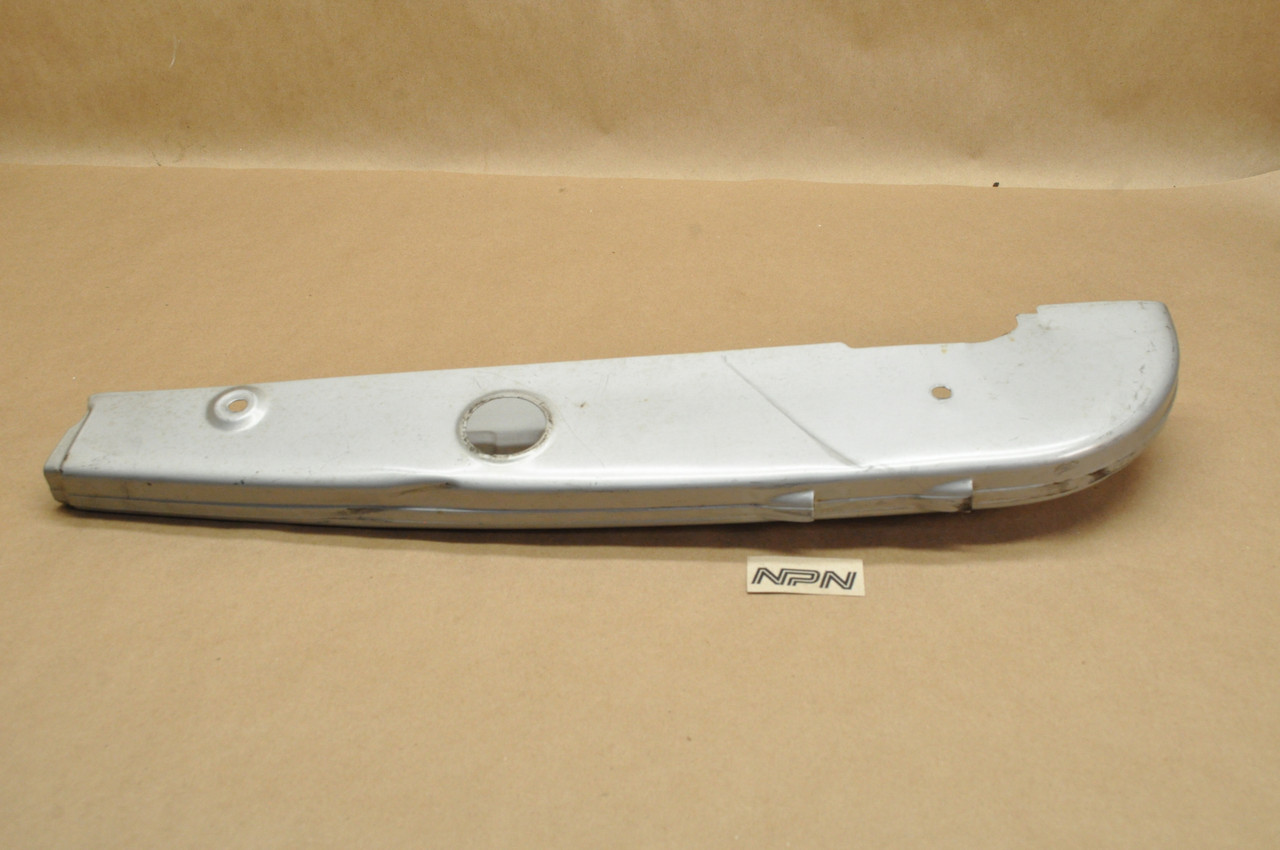 Vintage Used OEM Honda CM91 Lower Chain Guard Case Cover Silver 40520 ...