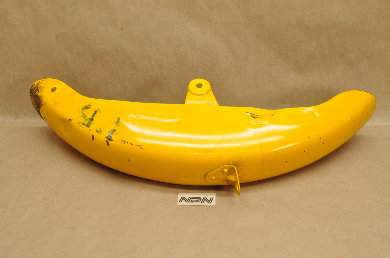 Vtg Used OEM Honda CT200 CT90 K0 Front Fender Yellow 61100-033-010 Z ...