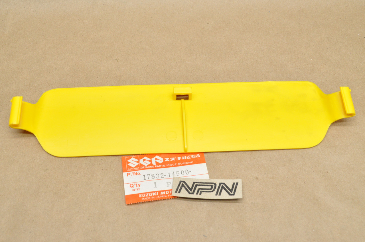 NOS Suzuki 1984-88 RM125 1986-87 RM250 Yellow Radiator Louver Guard ...