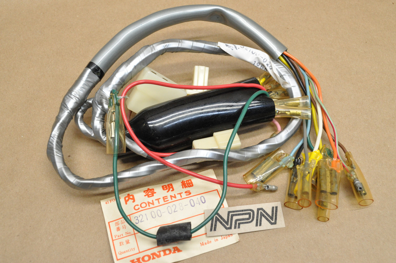 NOS Honda CL90 S90 Main Electric Electrical Wire Harness 32100-028-040 - NOS Parts NOW