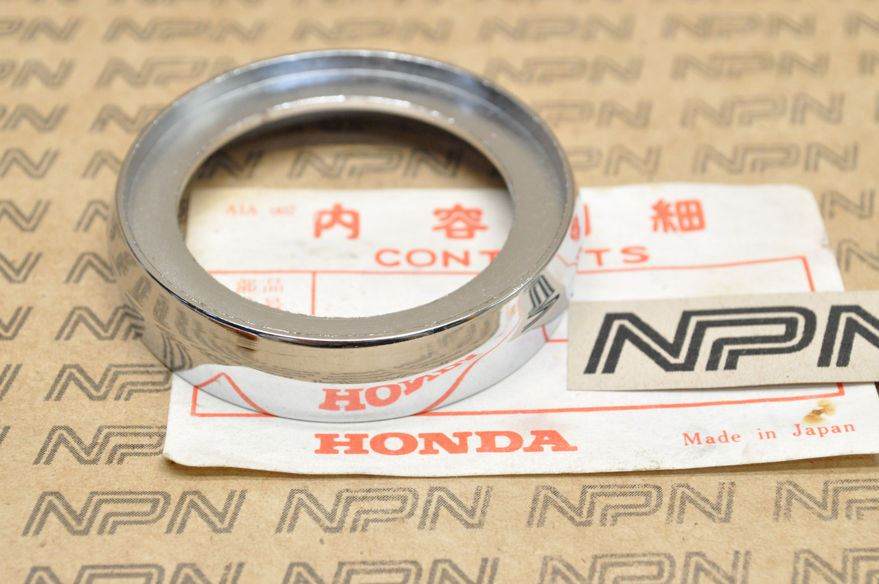 NOS Honda CB450 K0 Front Fork Chrome Rim Ring 51608-283-000 - NOS Parts NOW