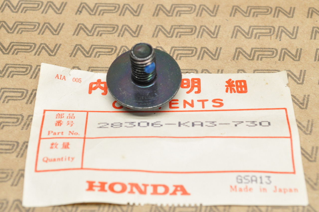 NOS Honda CR125 R CR250 R CR500 R Kick Start Lever Joint Bolt 28306-KA3 ...