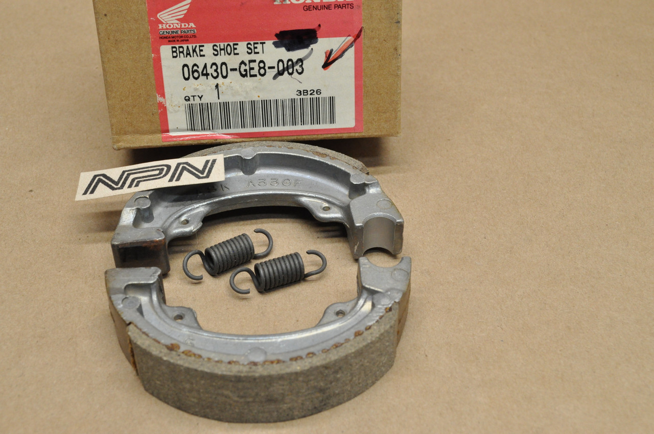 NOS Honda NA50 NB50 NC50 NX50 SA50 SE50 Hub Brake Shoe Kit Set 06430 ...
