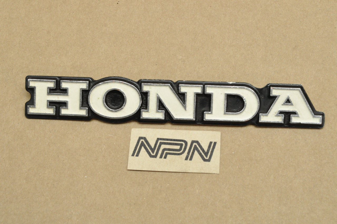 Vintage Used OEM Honda CL350 K3-K4 Gas Tank Left Emblem Badge 87122-345 ...
