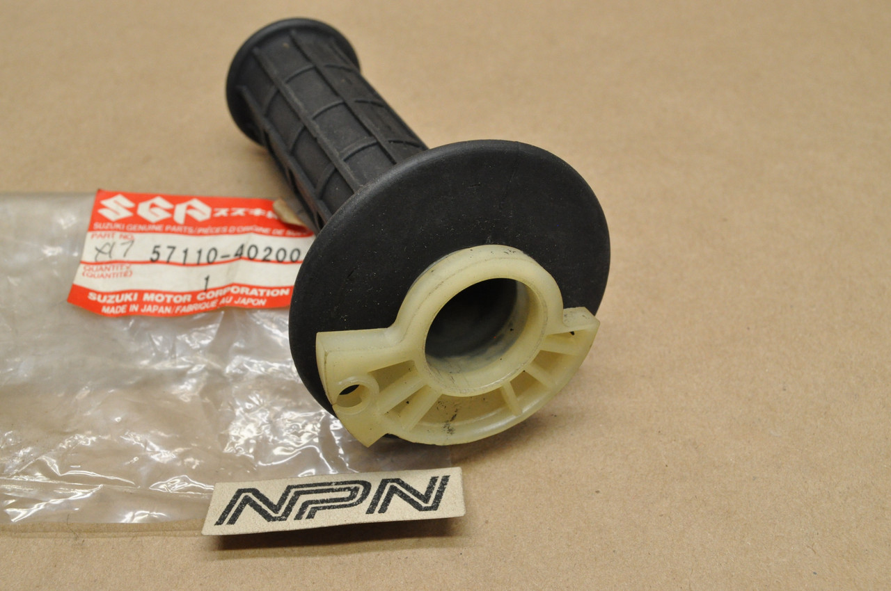 NOS Suzuki RM100 RM250 RM400 RM80 RS175 RS250 Throttle Grip & Tube ...