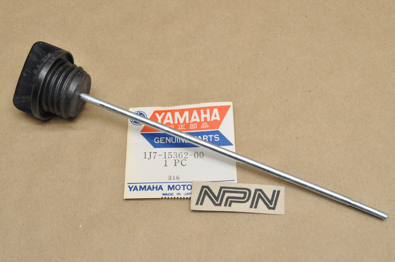 NOS Yamaha 1977-78 XS750 Oil Level Gauge Plug Dipstick 1J7-15362-00 ...