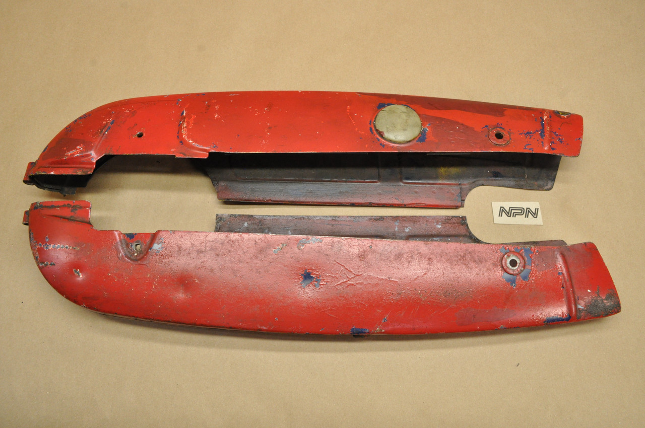 Vintage Used OEM Honda CA72 CA77 Upper & Lower Chain Guard Case 40510 ...