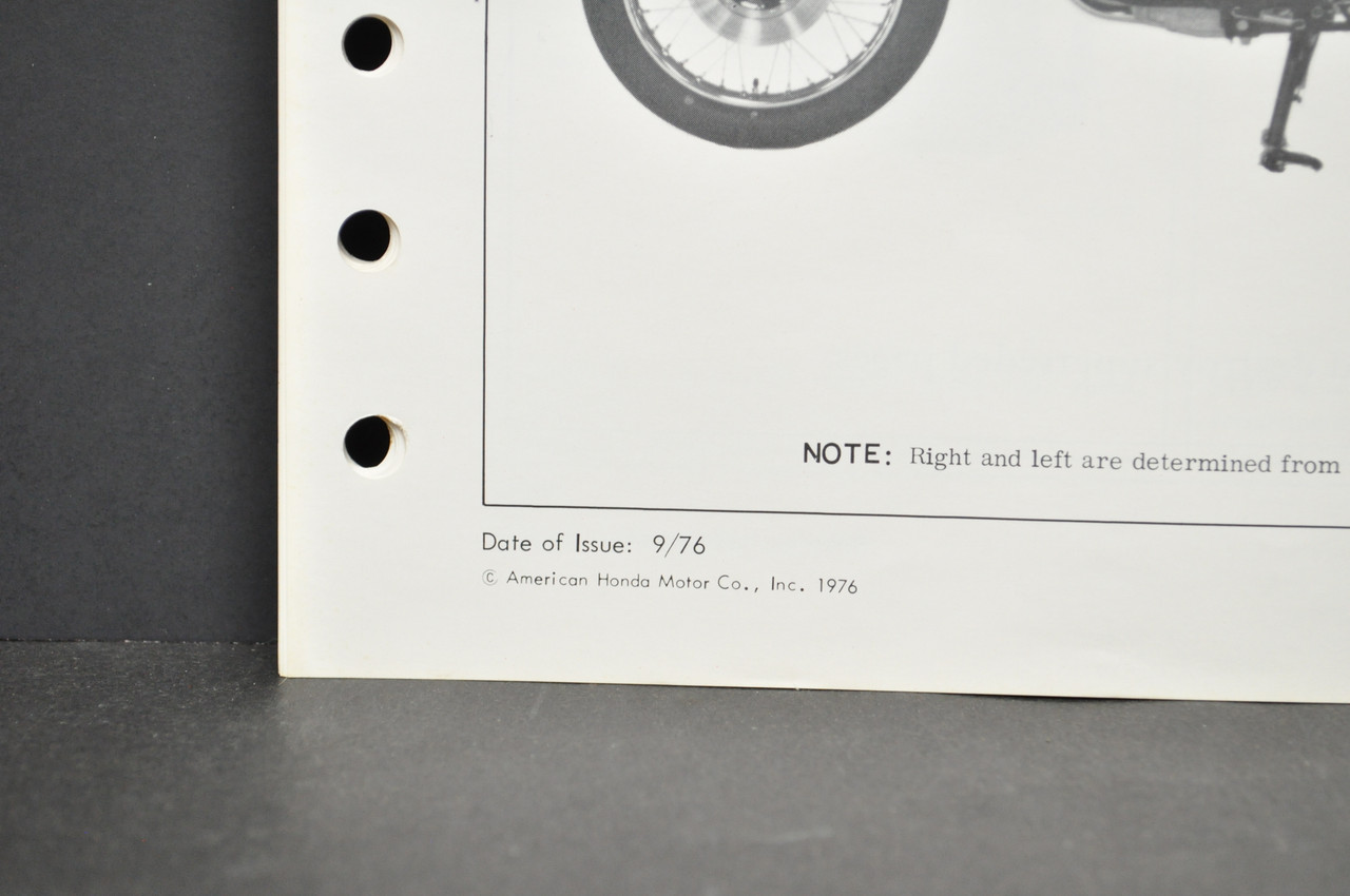 VTG NOS 1977 Honda CB400 F Super Sport 400 Four Dealer Set Up ...