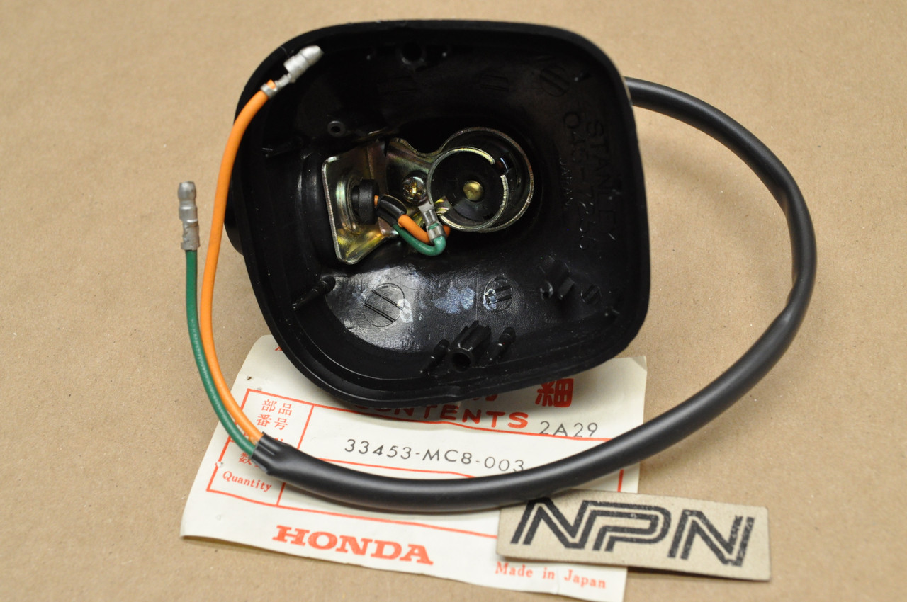 NOS Honda FT500 Ascot Front Turn Signal Blinker Base w/ Socket 33453 ...