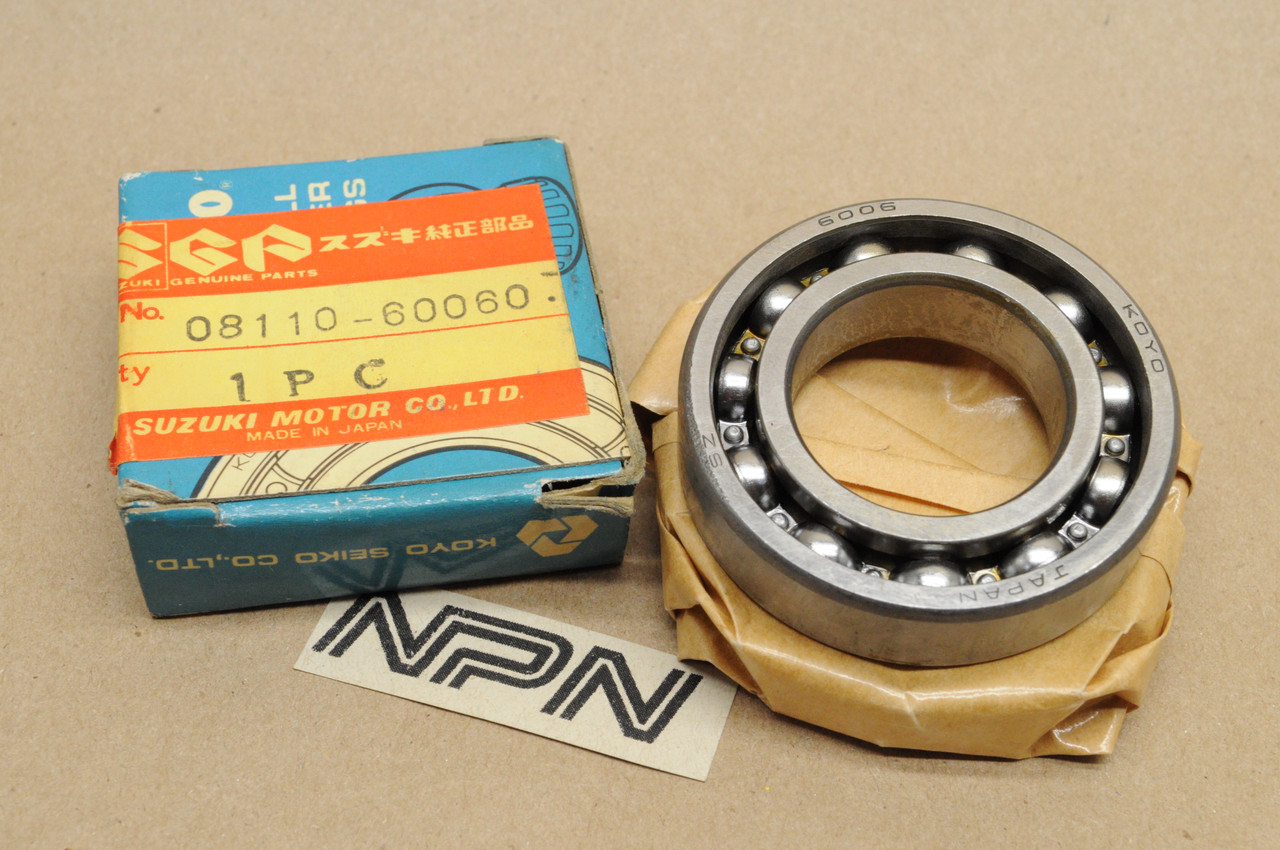 NOS Suzuki GT185 RM125 TC125 TM125 Counter Shaft Roller Ball Bearing ...