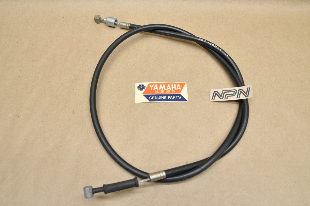 NOS Yamaha DT80 GT1 GT80 GTMX MX80 Brake Cable 367-26341-01 - NOS Parts NOW