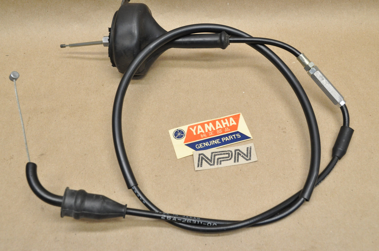 NOS Yamaha 1983 IT250 1983-84 IT490 Throttle Cable 26A-26311-00 - NOS ...