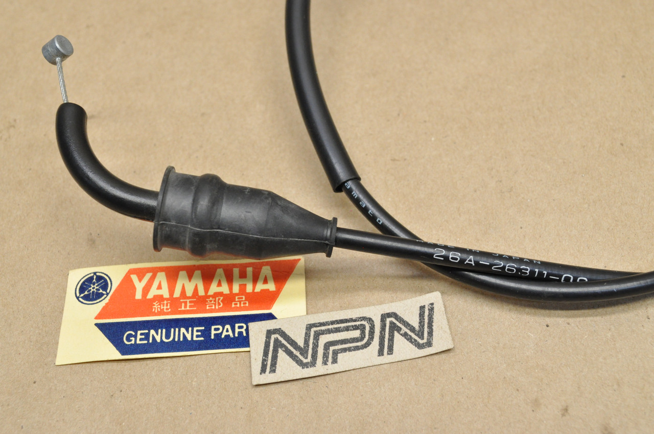 NOS Yamaha 1983 IT250 1983-84 IT490 Throttle Cable 26A-26311-00 - NOS ...