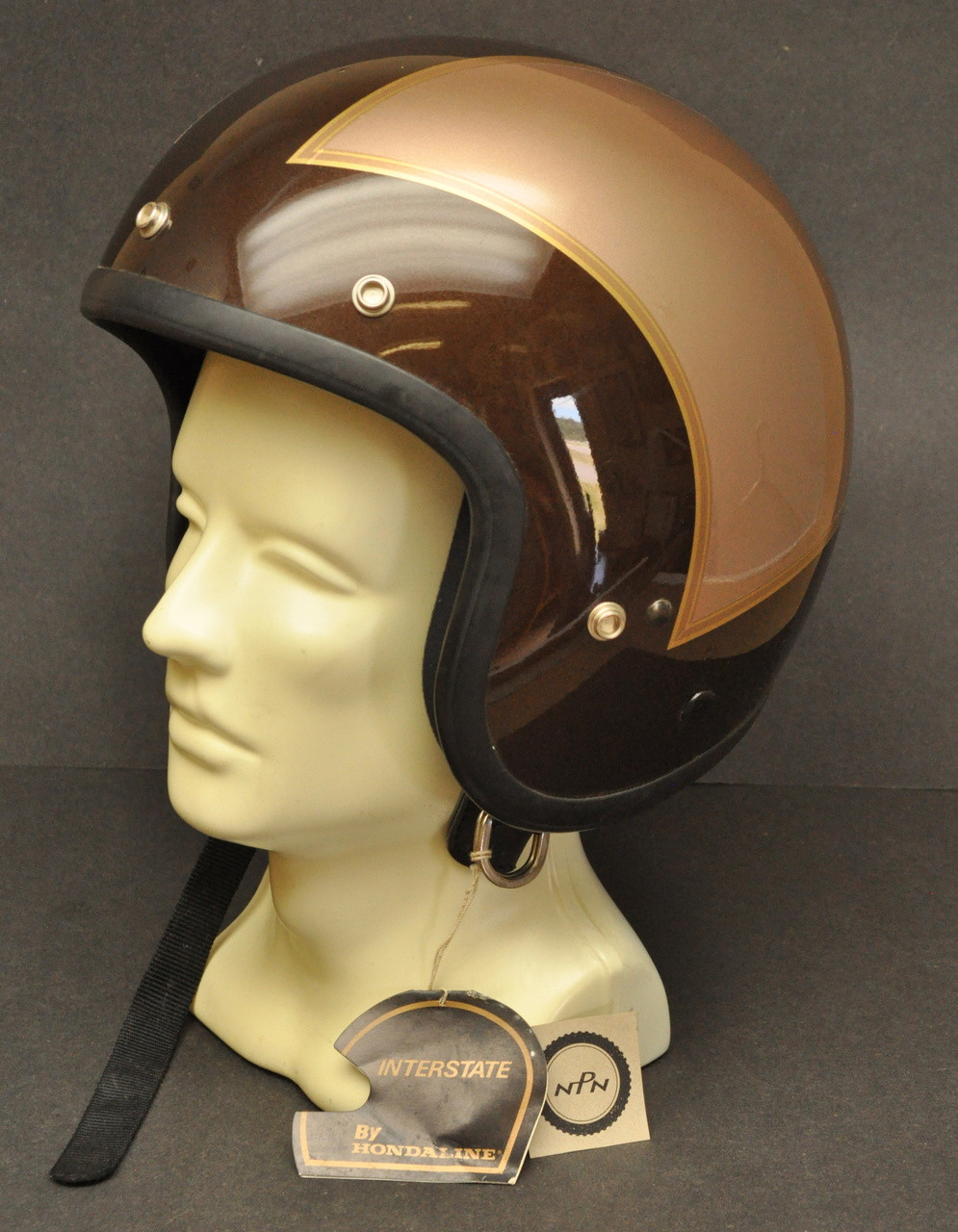 Vintage NOS 1982 Honda Hondaline GL1100 Goldwing Interstate Shoei S/S ...