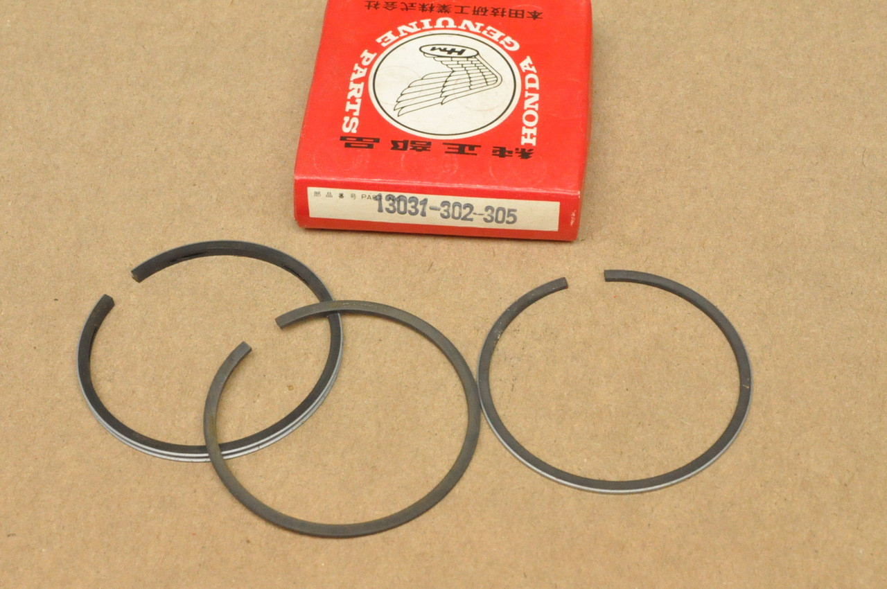 NOS Honda CB175 CL175 SL175 Piston Ring Set for 1 Piston .50 Oversize ...