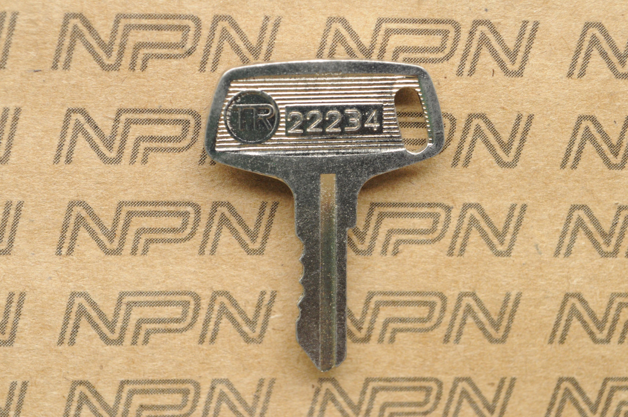 NOS Suzuki Motorcycle Double Groove Ignition Lock Key #22234 - NOS ...