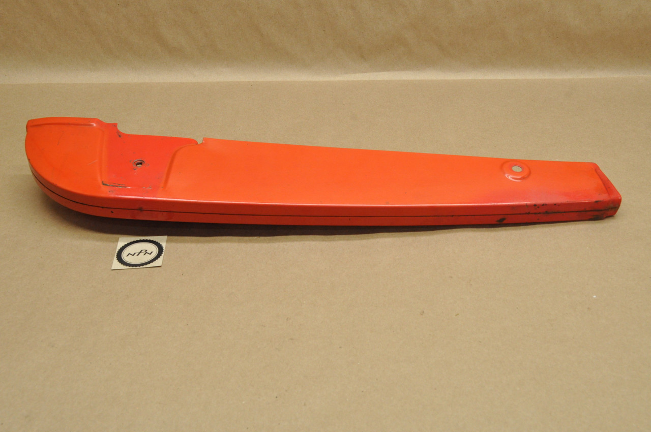 Vtg OEM Honda C100 C102 C105 C110 Top Upper Chain Case Guard Red 40510 ...
